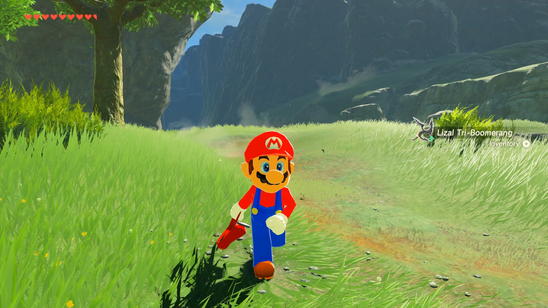 Mario + Cappy Mod for The Legend of Zelda: Breath of the Wild (WiiU ...