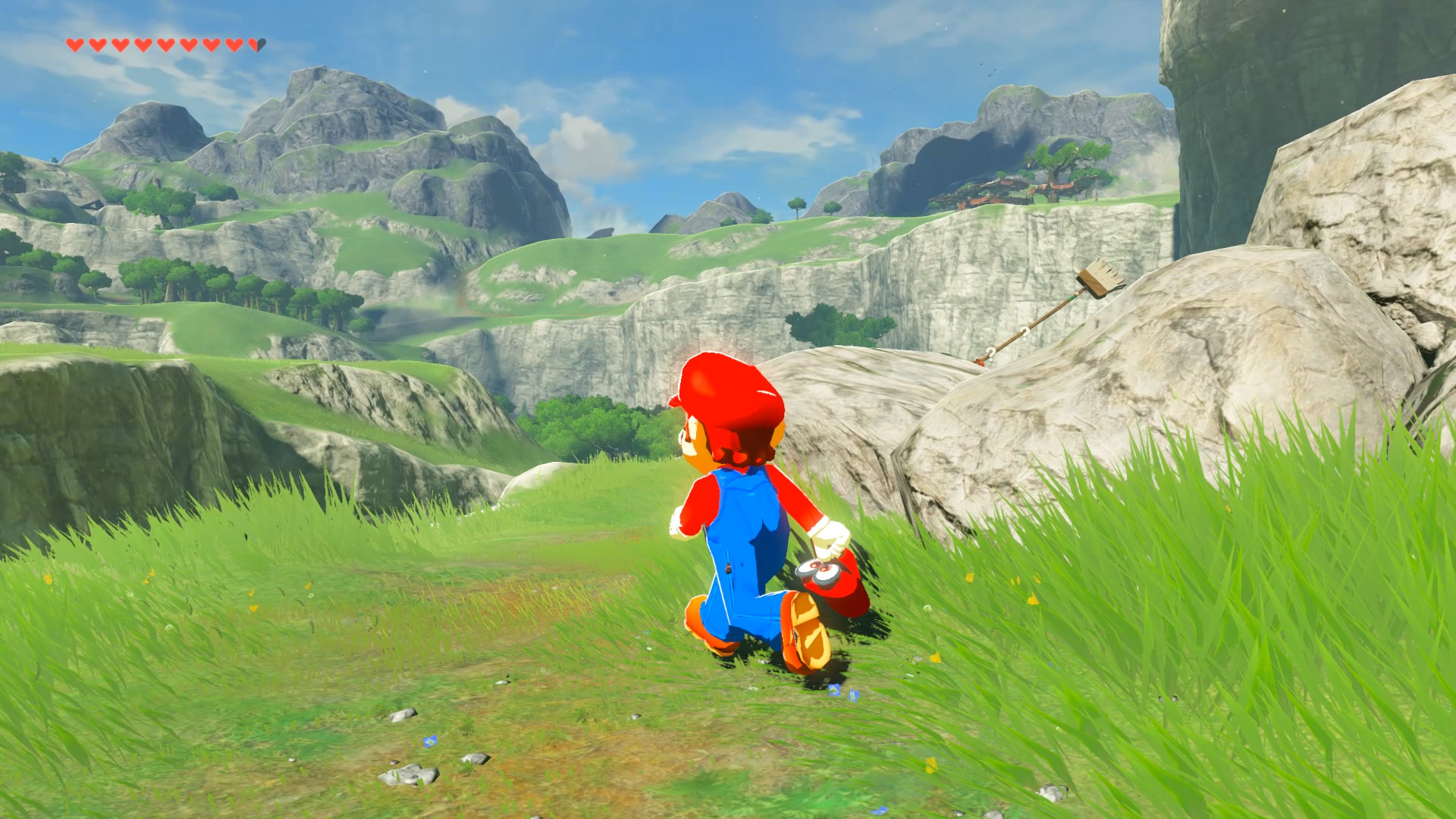 Mario + Cappy Mod for The Legend of Zelda: Breath of the Wild (WiiU ...