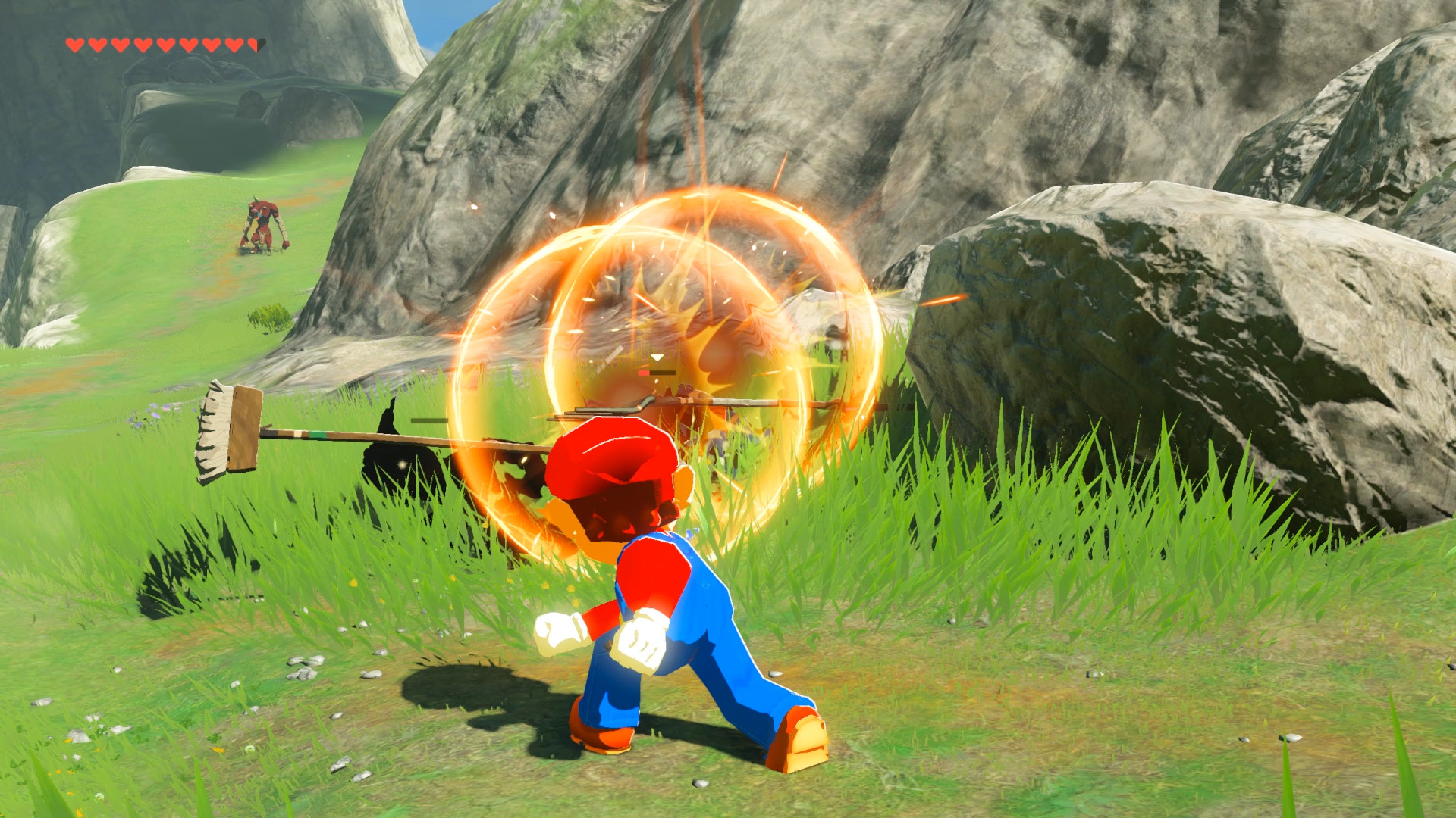 Mario + Cappy Mod for The Legend of Zelda: Breath of the Wild (WiiU ...