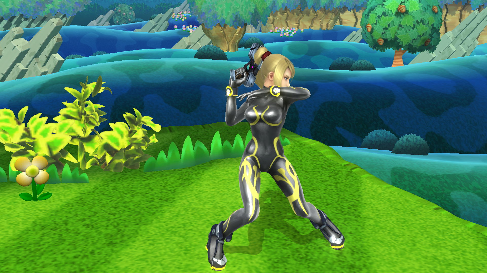 Xenoblade X Celica based ZSS [Super Smash Bros. (Wii U)] [Mods]