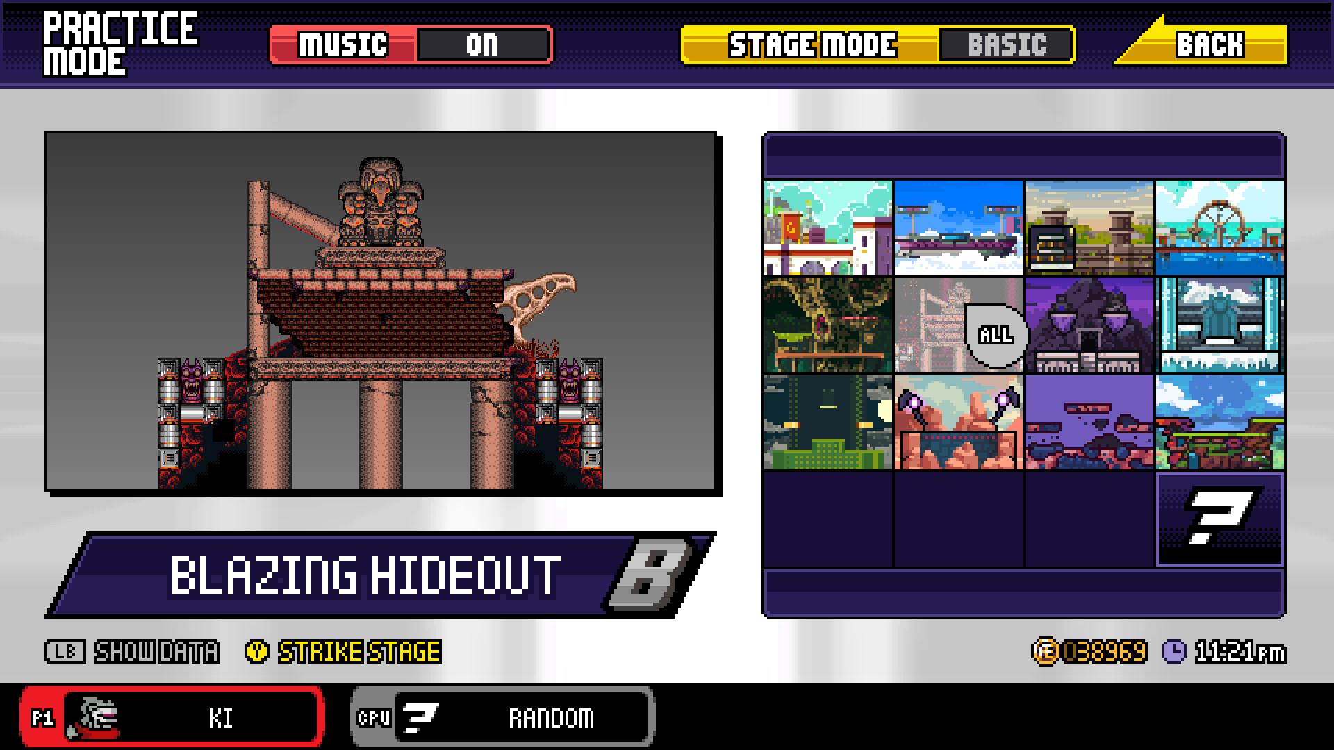 Blazing Hideout - Super Metroid Skin [Rivals of Aether] [Mods]