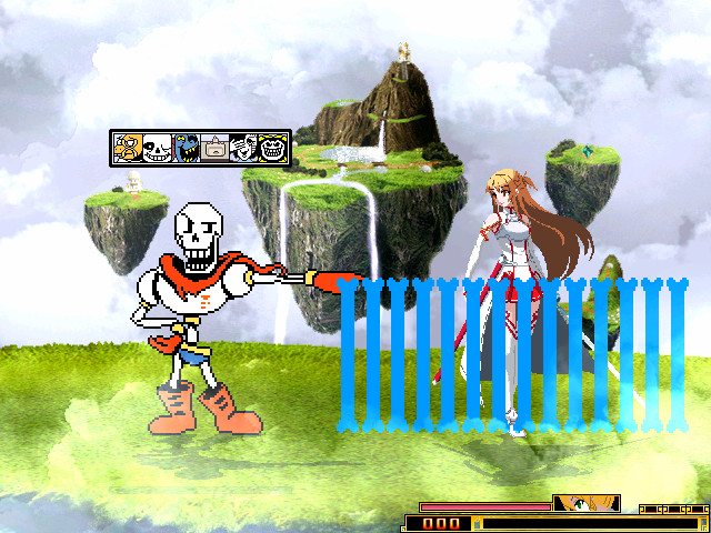 Accurate Overworld Colors Palette For Papyrus [M.U.G.E.N] [Mods]