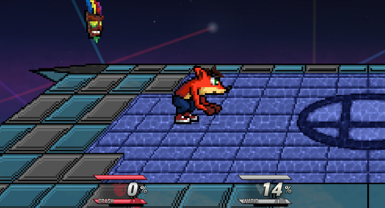 REAL Crash for 0.9.0 & 0.9.1 (Shoe color fix) Mod for Super Smash Bros ...