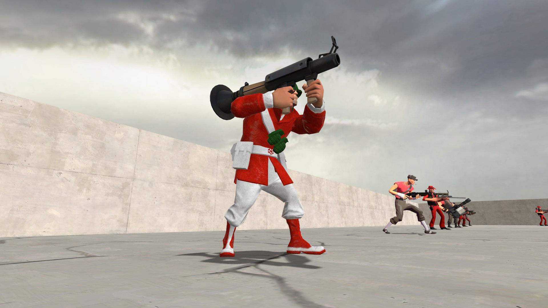 santa's soldier Mod for Team Fortress 2 | TF2 Mods