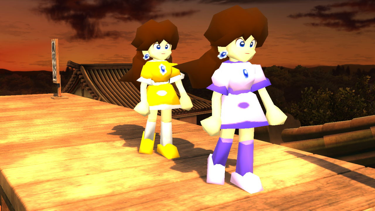 N64 Tennis Daisy Mod for Super Smash Bros. (Wii U) | SSB4U Mods