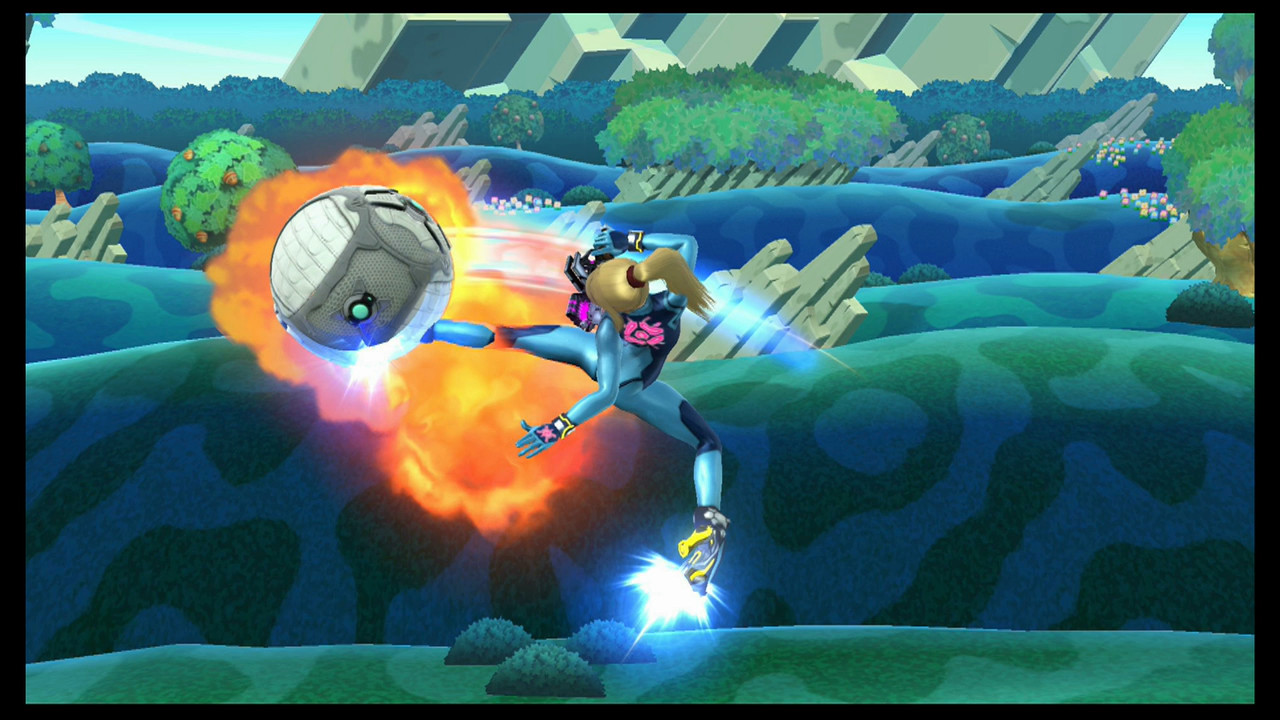 Rocket League Ball over Football / Soccer Ball [Super Smash Bros. (Wii ...