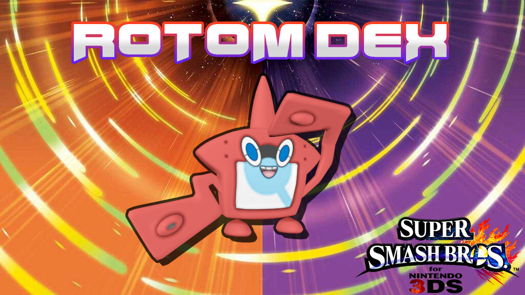 Rotom Dex over Kirby V2.1 Mod for Super Smash Bros. (3DS) | SSB3DS Mods