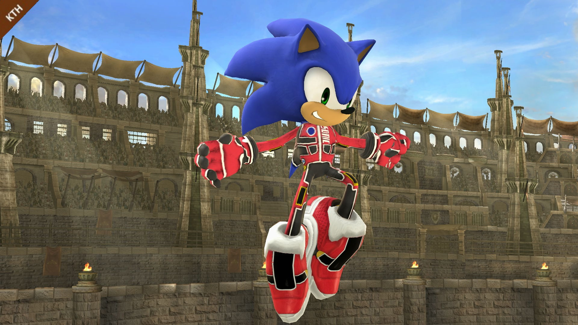 Race suit Sonic (SA2) Mod for Super Smash Bros. (Wii U) | SSB4U Mods