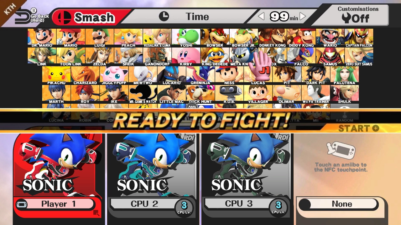 Race suit Sonic (SA2) Mod for Super Smash Bros. (Wii U) | SSB4U Mods