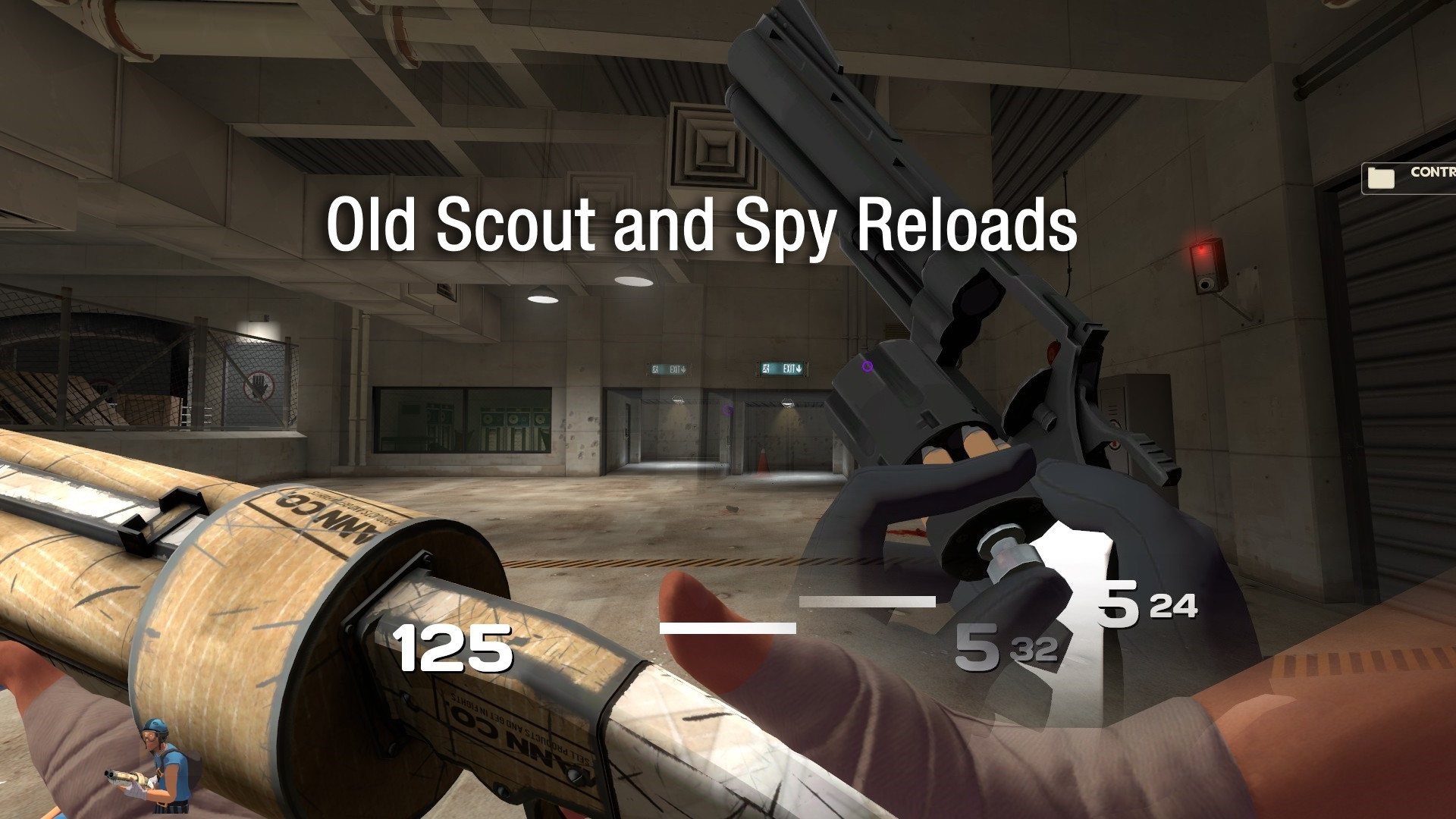 Old Scout and Spy Reloads Mod for Team Fortress 2 | TF2 Mods