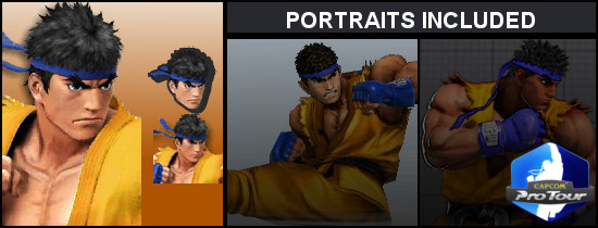 EX 2 Ryu Recolor (SFV CPT 2016) [Super Smash Bros. (3DS)] [Mods]