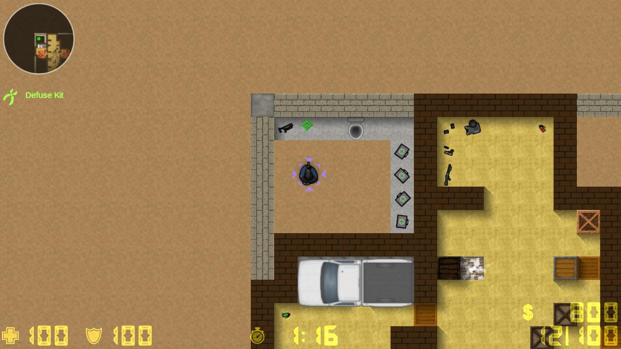 Crazy boxes! defeuse map [CS2D] [Mods]