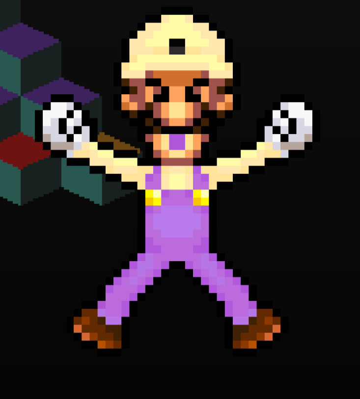 Dimentio Style Luigi [Super Smash Bros. Crusade] [Mods]
