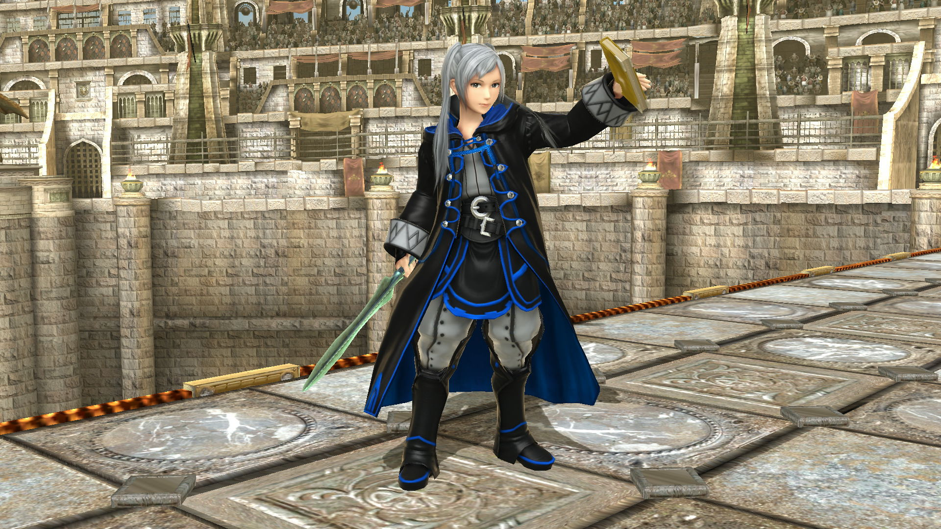 Black and Blue Robin Mod for Super Smash Bros. (Wii U) | SSB4U Mods