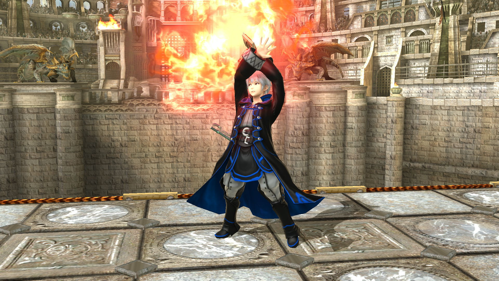 Black and Blue Robin [Super Smash Bros. (Wii U)] [Mods]