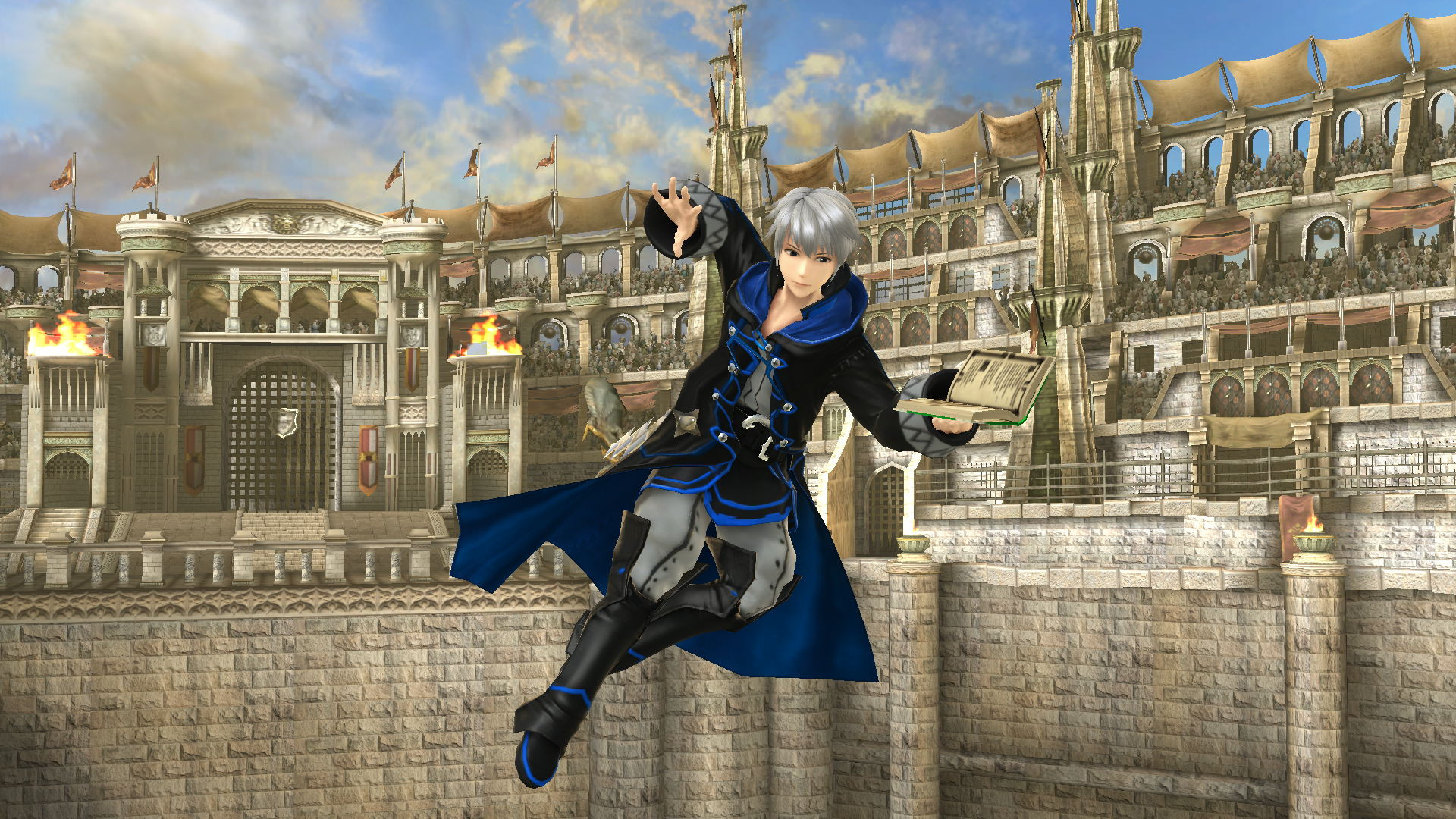 Black and Blue Robin [Super Smash Bros. (Wii U)] [Mods]