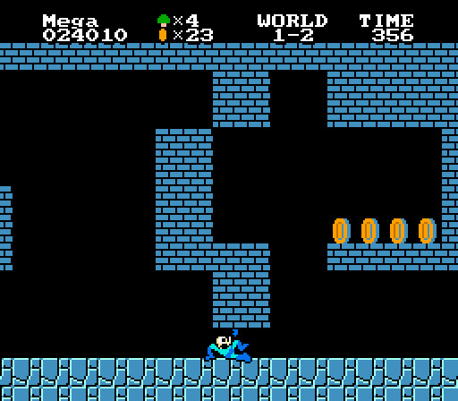 Helmetless Mega Man [Boll Deluxe] [Mods]