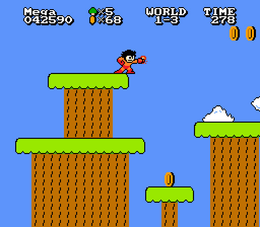 Helmetless Mega Man [Boll Deluxe] [Mods]