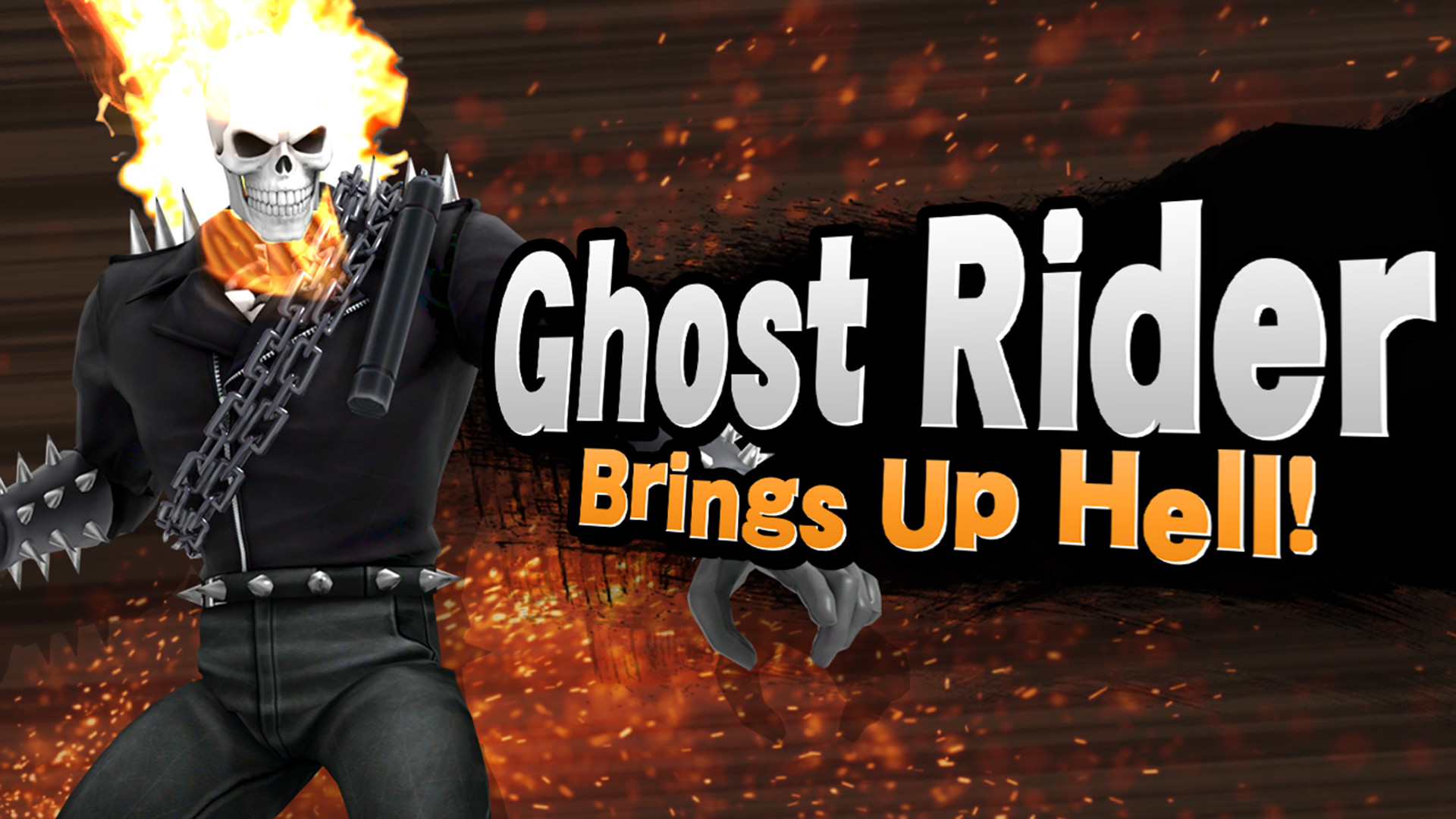 Ghost Rider (UMvC3 skin) [Super Smash Bros. (Wii U)] [Mods]