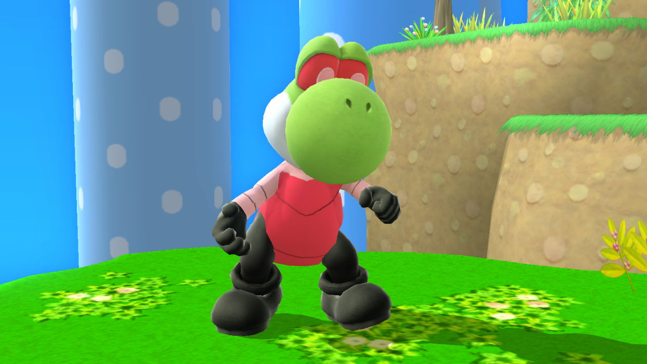 Zim Yoshi (Invader Zim) Mod for Super Smash Bros. (Wii U) | SSB4U Mods