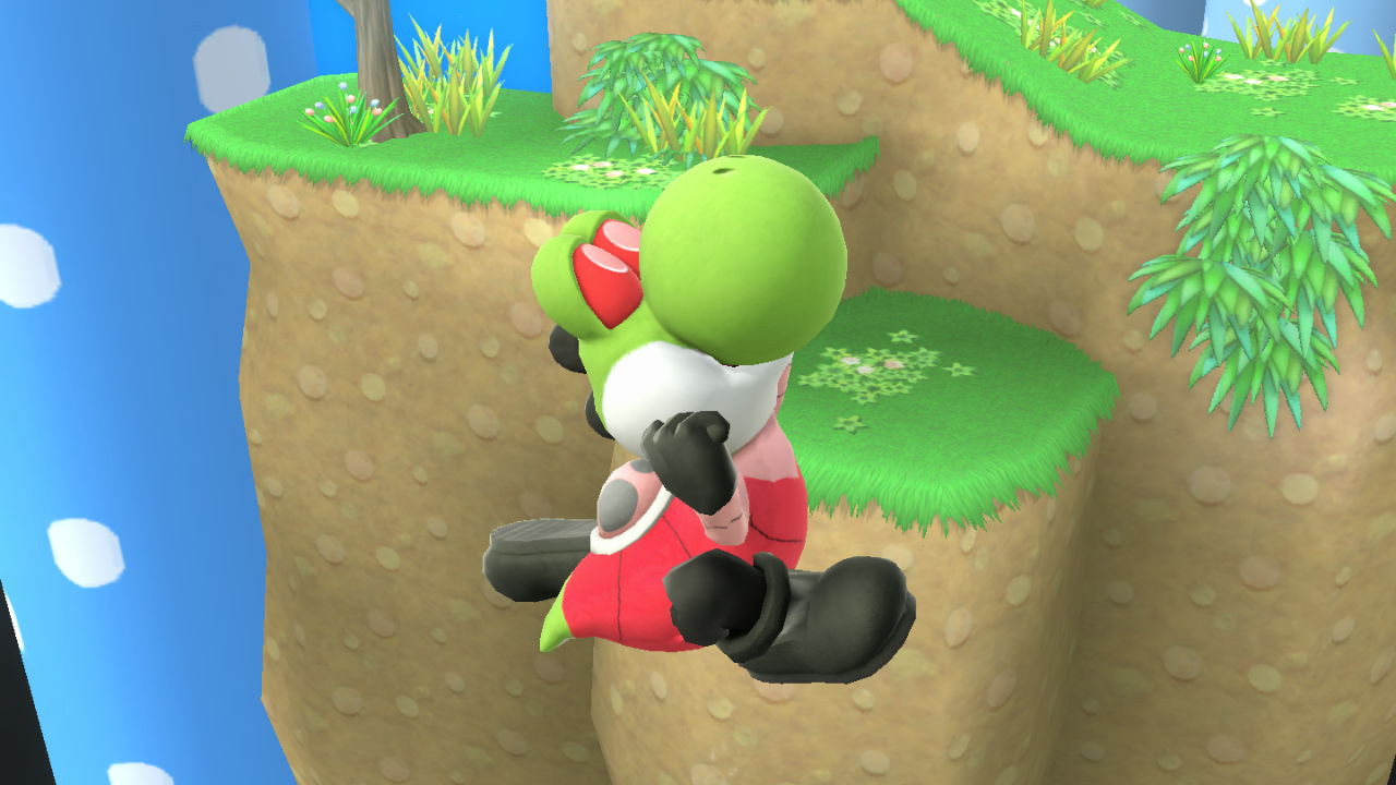 Zim Yoshi (Invader Zim) Mod for Super Smash Bros. (Wii U) | SSB4U Mods