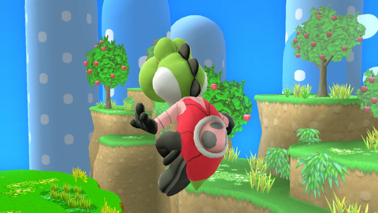 Zim Yoshi (Invader Zim) Mod for Super Smash Bros. (Wii U) | SSB4U Mods