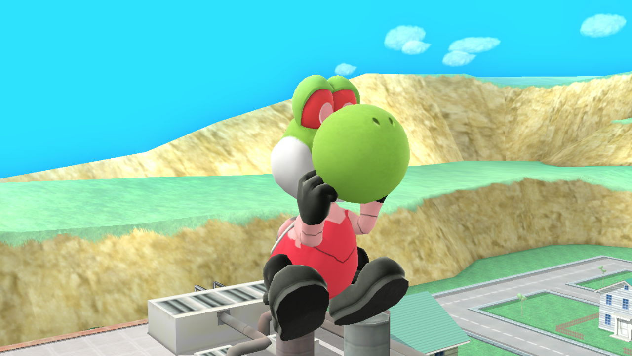 Zim Yoshi (Invader Zim) Mod for Super Smash Bros. (Wii U) | SSB4U Mods