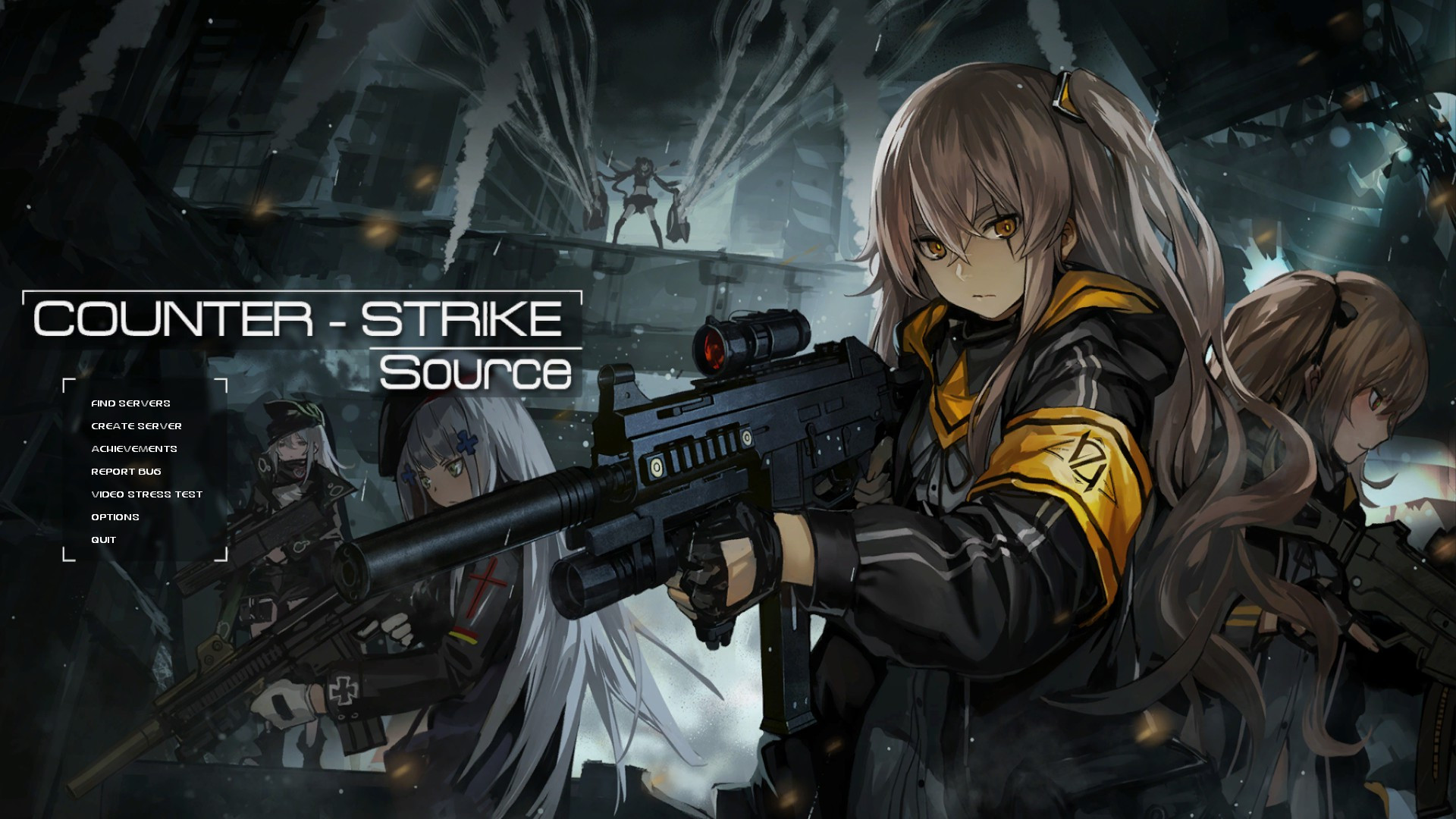 Girl's Frontline Mod for Counter-Strike: Source | CS:S Mods
