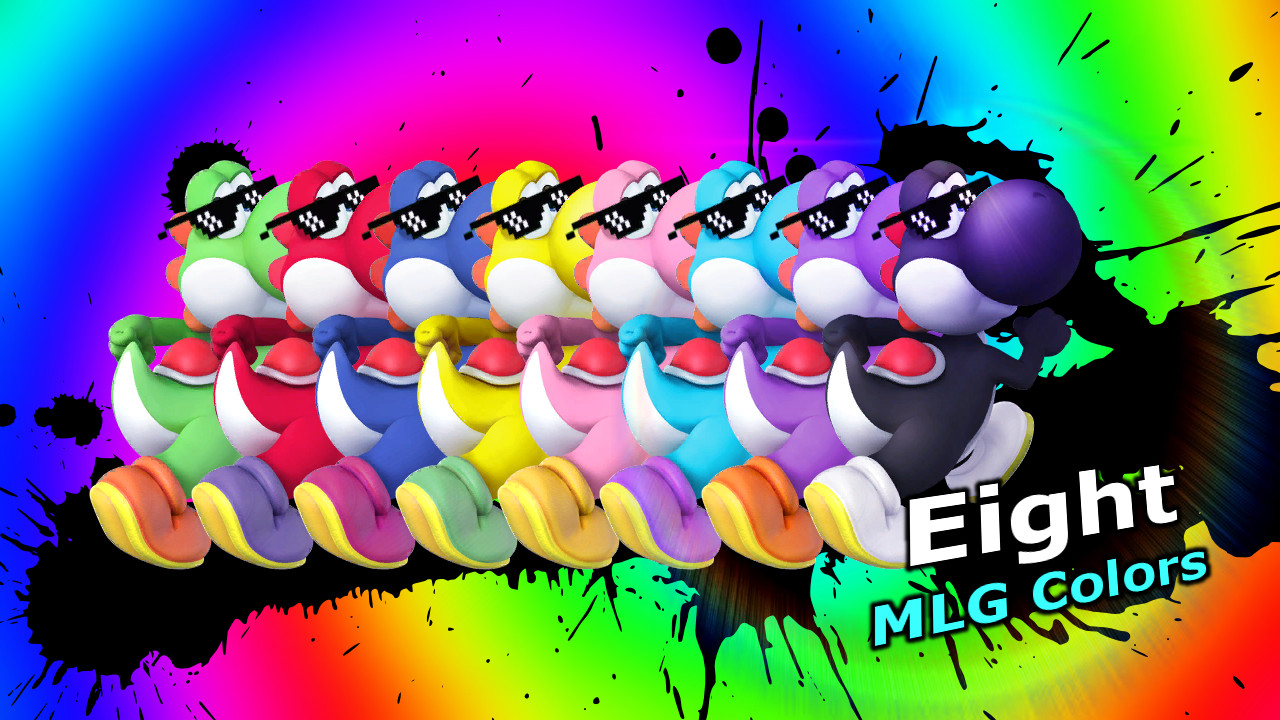 MLG Yoshi Mod for Super Smash Bros. (Wii U) | SSB4U Mods