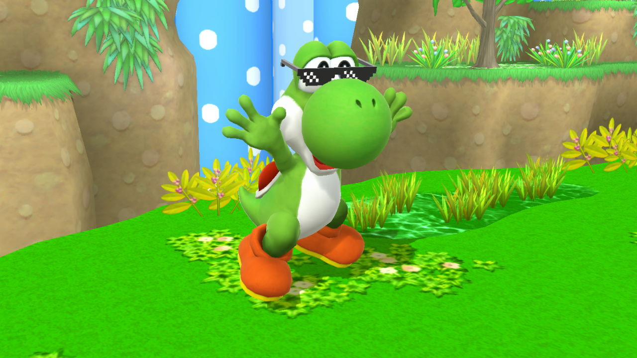MLG Yoshi Mod for Super Smash Bros. (Wii U) | SSB4U Mods