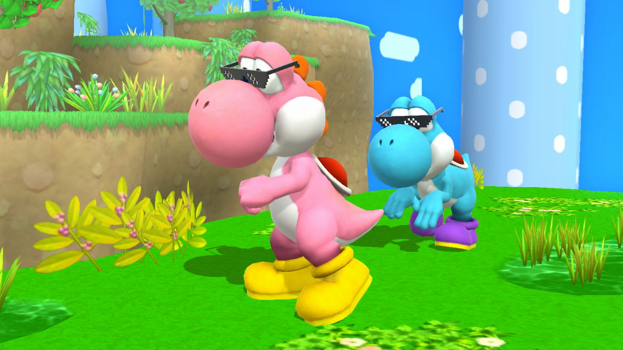 MLG Yoshi Mod for Super Smash Bros. (Wii U) | SSB4U Mods