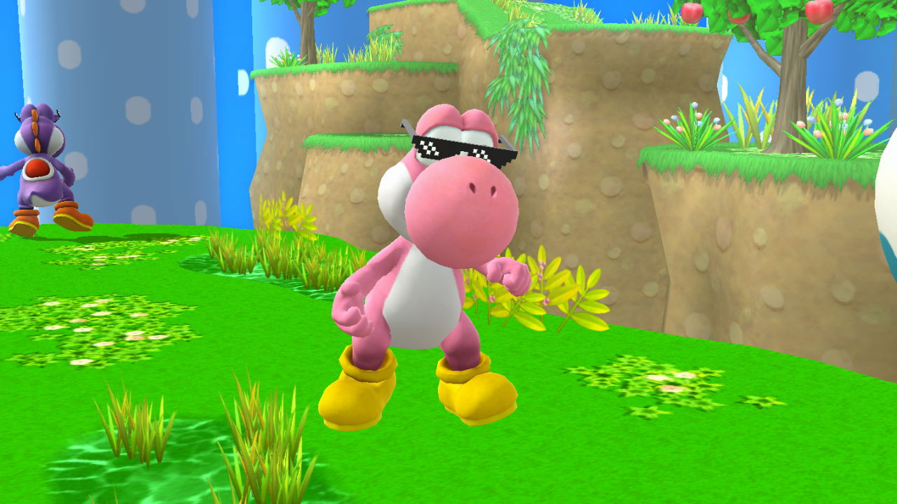 MLG Yoshi Mod for Super Smash Bros. (Wii U) | SSB4U Mods