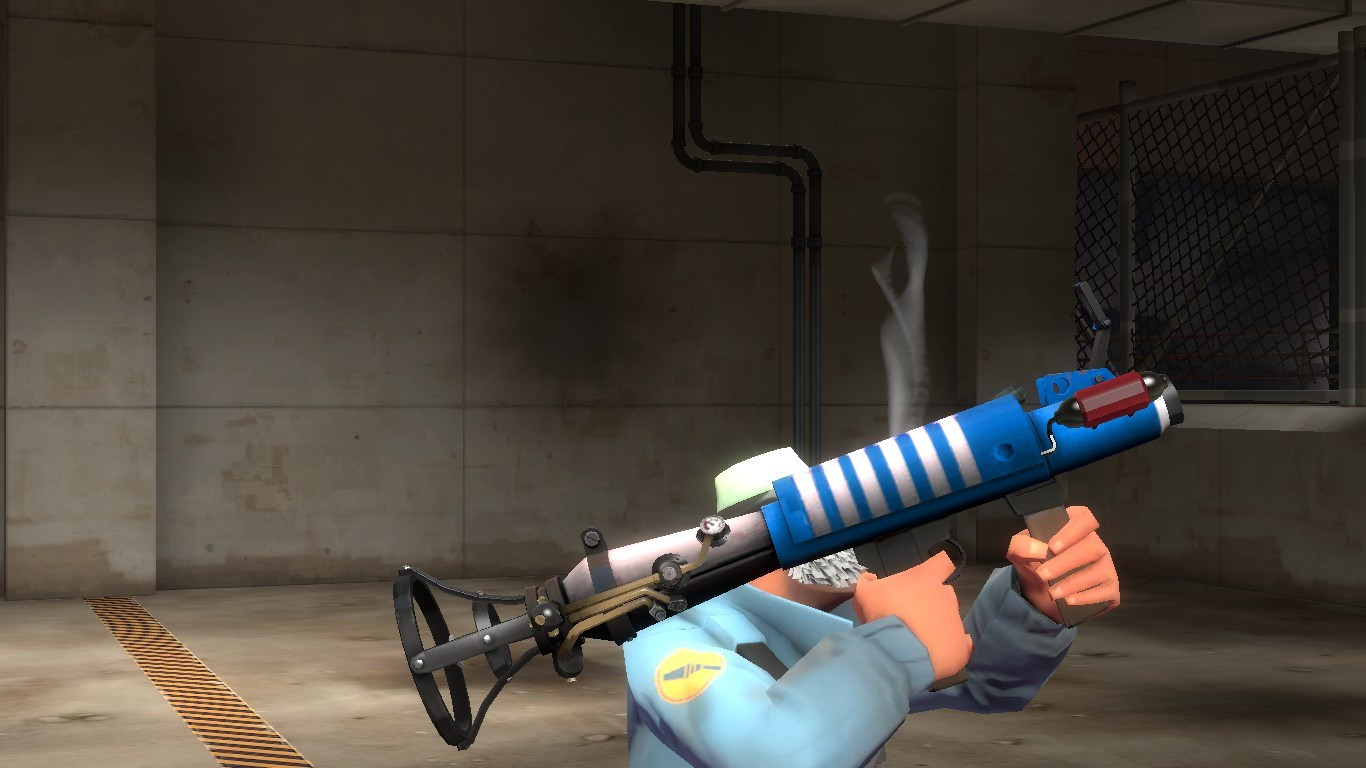 Fixed stock-styled Cow Mangler 5K Mod for Team Fortress 2 | TF2 Mods