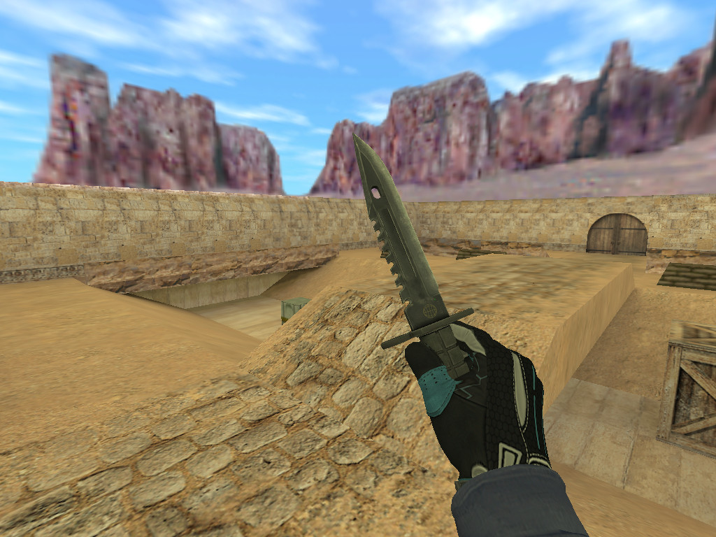 CSGO M9 Bayonet Mod for Counter-Strike 1.6 | CS1.6 Mods