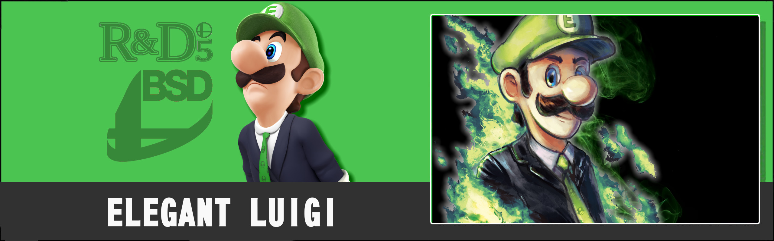 Elegant Luigi Mod for Super Smash Bros. (Wii U) | SSB4U Mods
