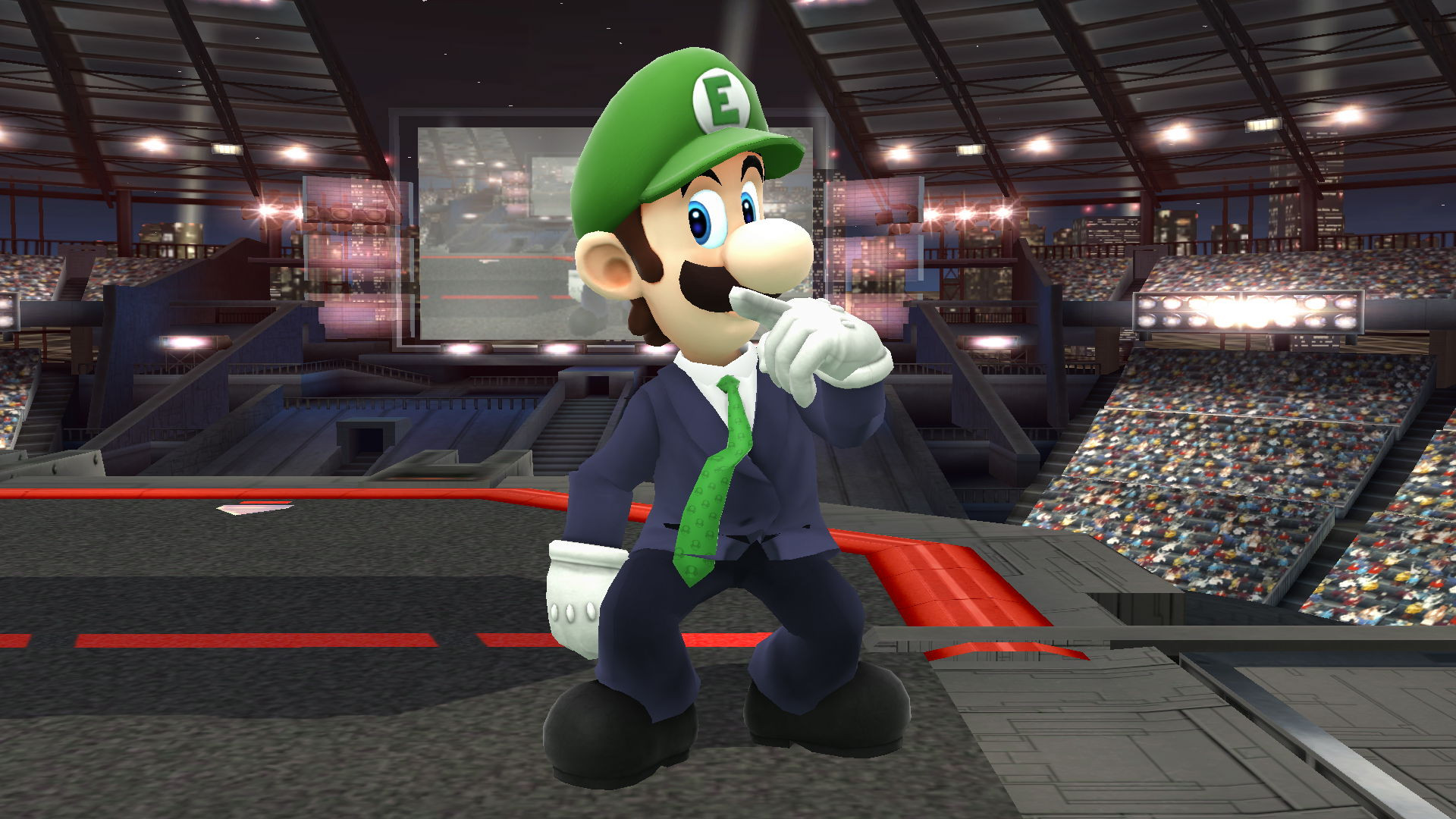 Elegant Luigi Mod for Super Smash Bros. (Wii U) | SSB4U Mods