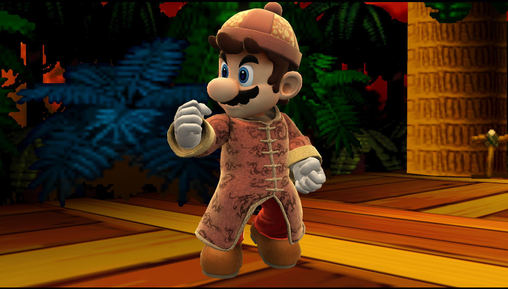 Chinese Qix Mario [Super Smash Bros. (Wii U)] [Mods]