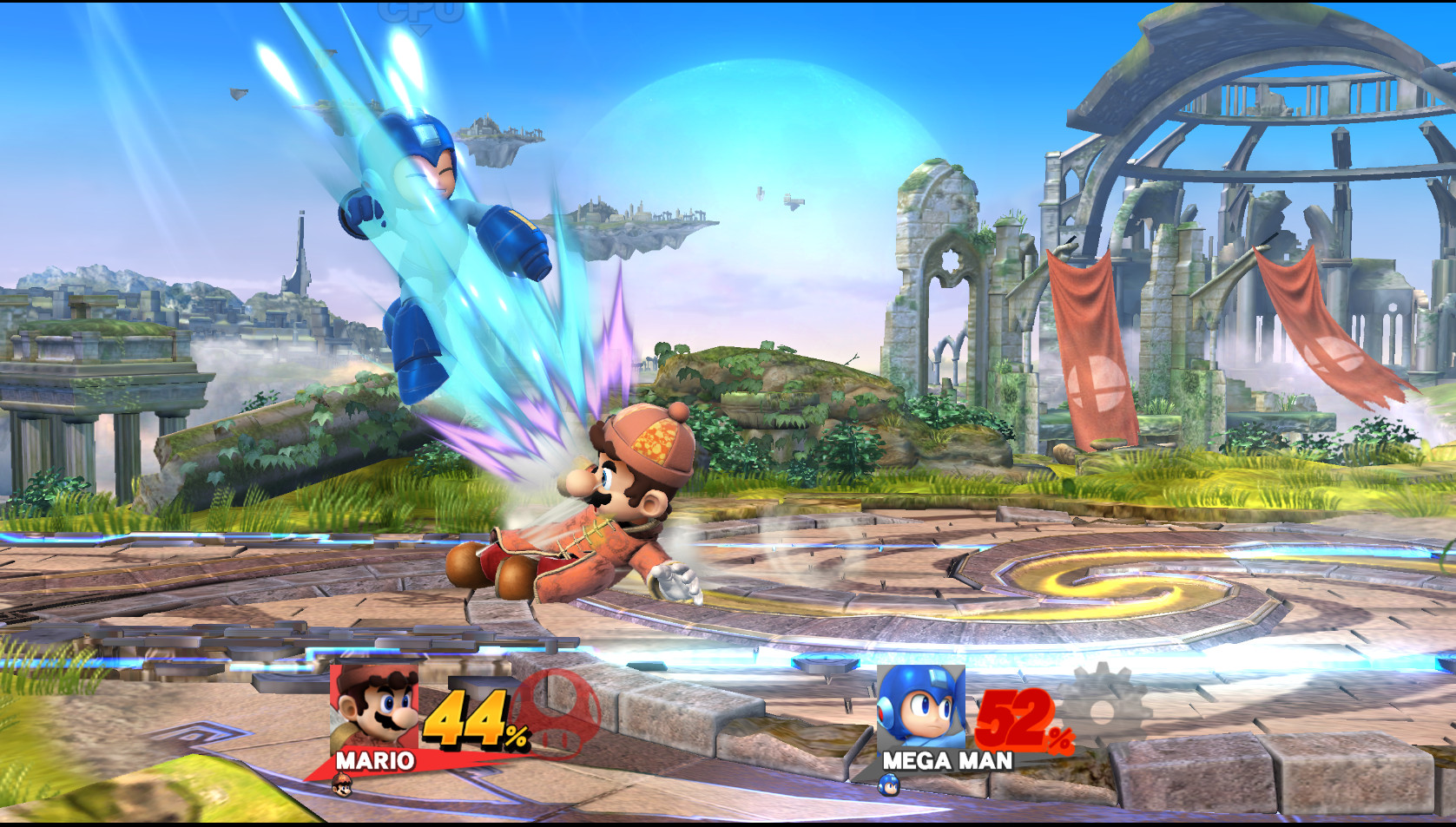 Chinese Qix Mario [Super Smash Bros. (Wii U)] [Mods]