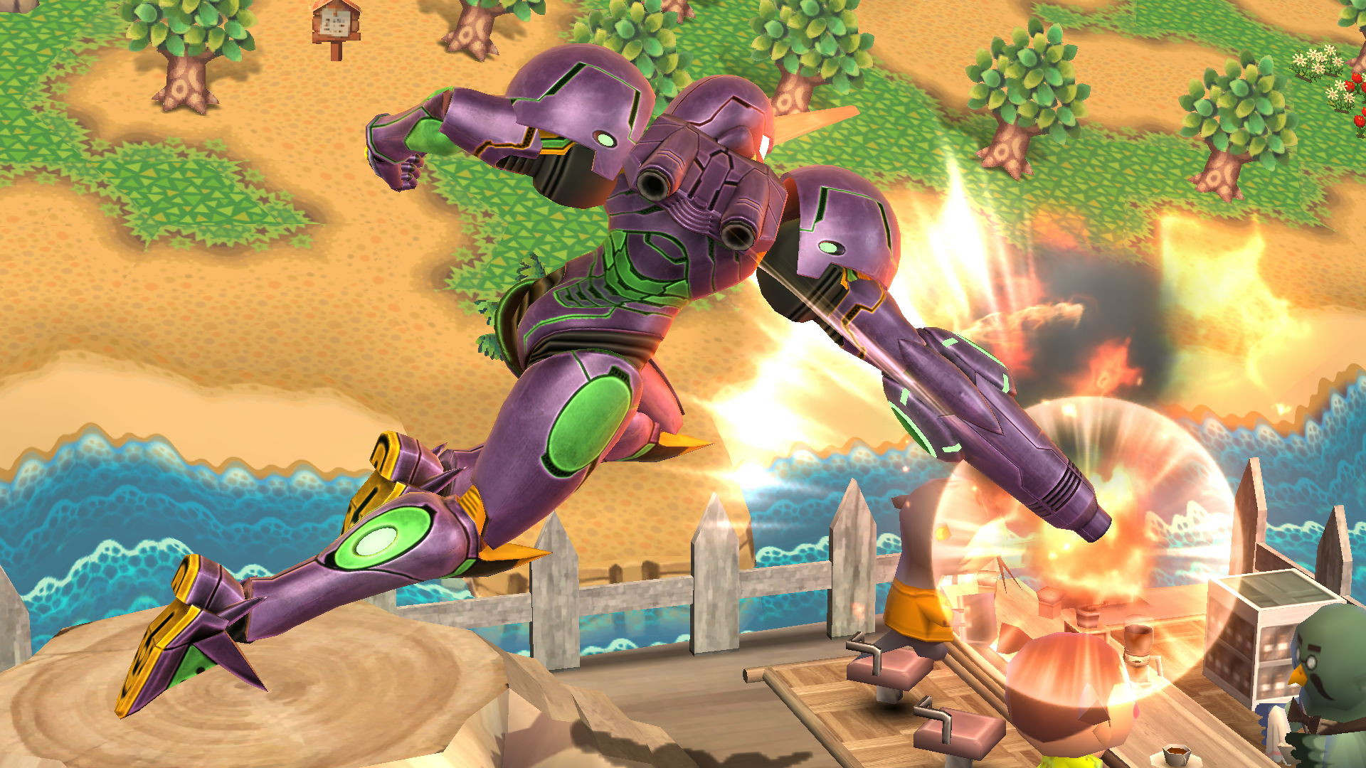 EVA-01 Samus (Neon Genesis Evangelion) [Super Smash Bros. (Wii U)] [Mods]