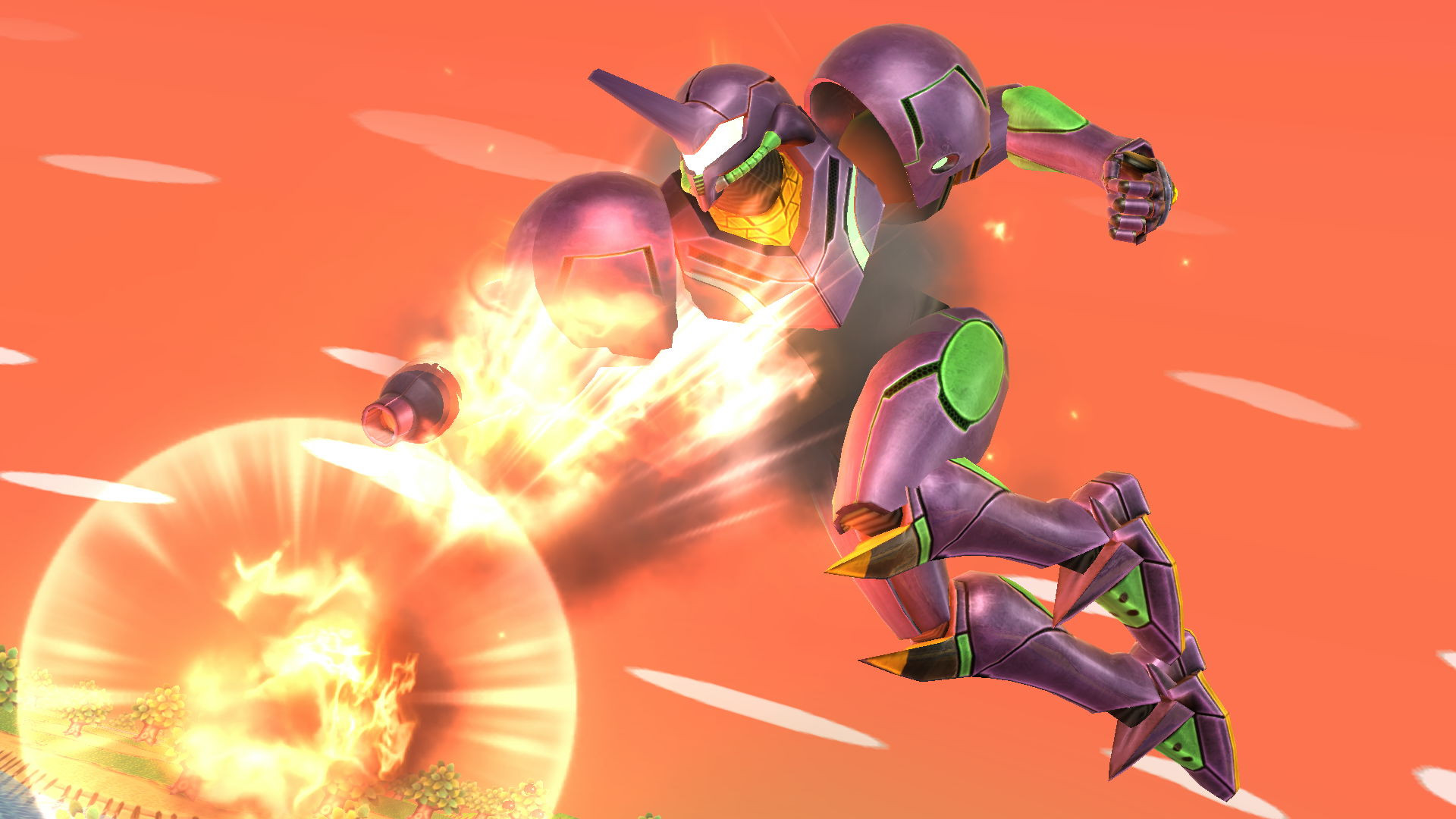 EVA-01 Samus (Neon Genesis Evangelion) [Super Smash Bros. (Wii U)] [Mods]