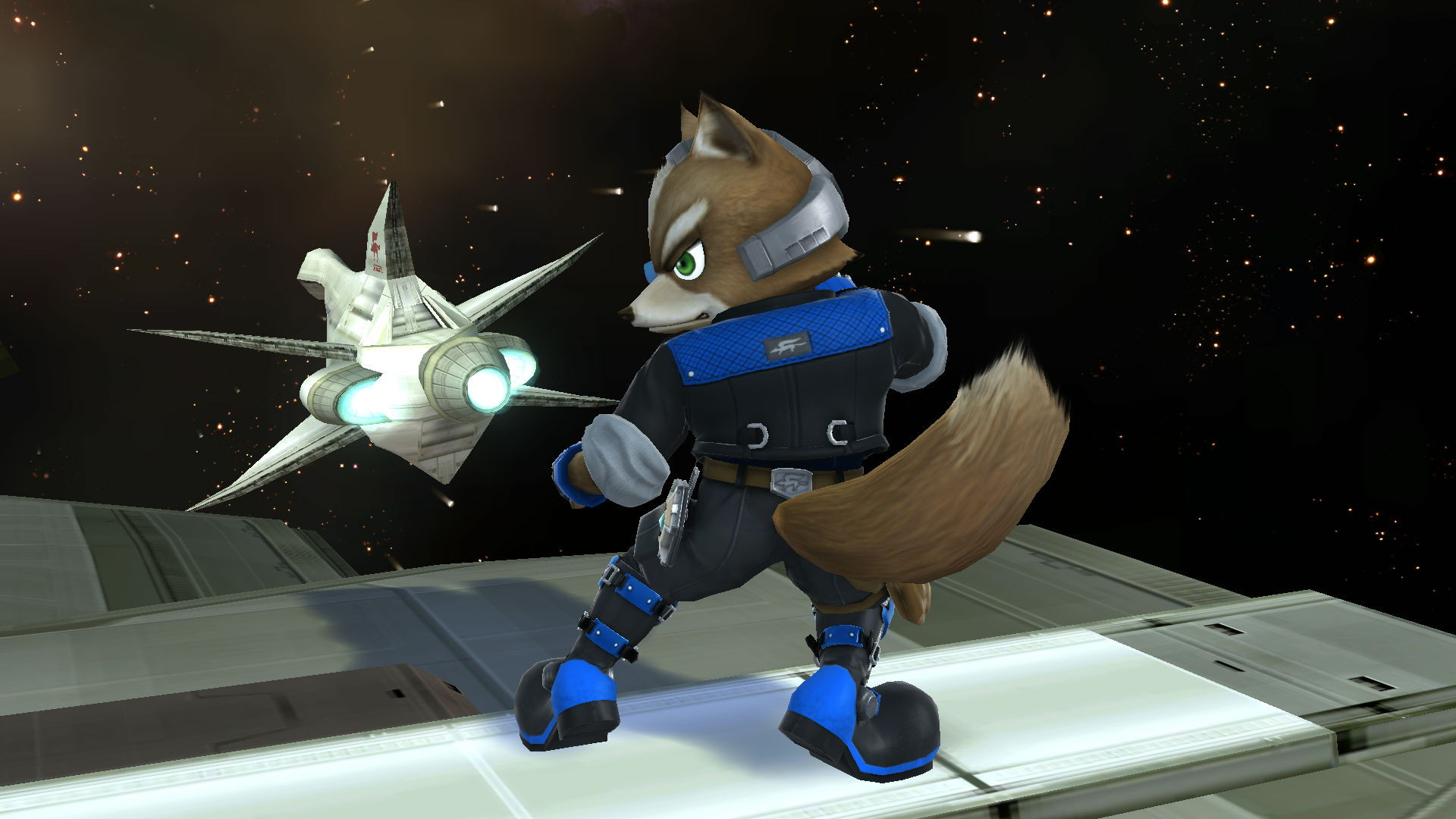 Black and Blue Fox [Super Smash Bros. (Wii U)] [Mods]