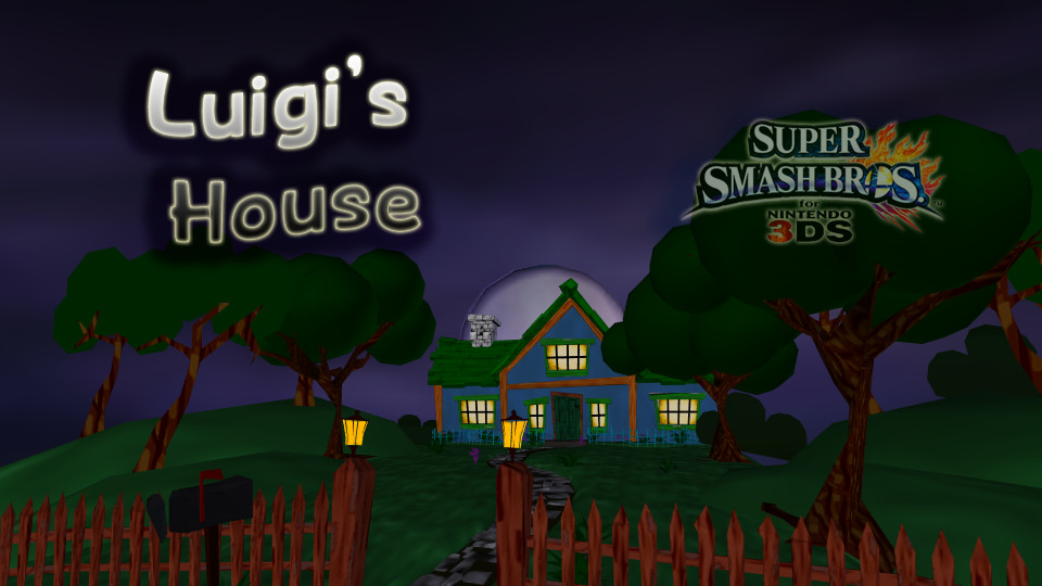 Luigi's House Mod for Super Smash Bros. (3DS) | SSB3DS Mods