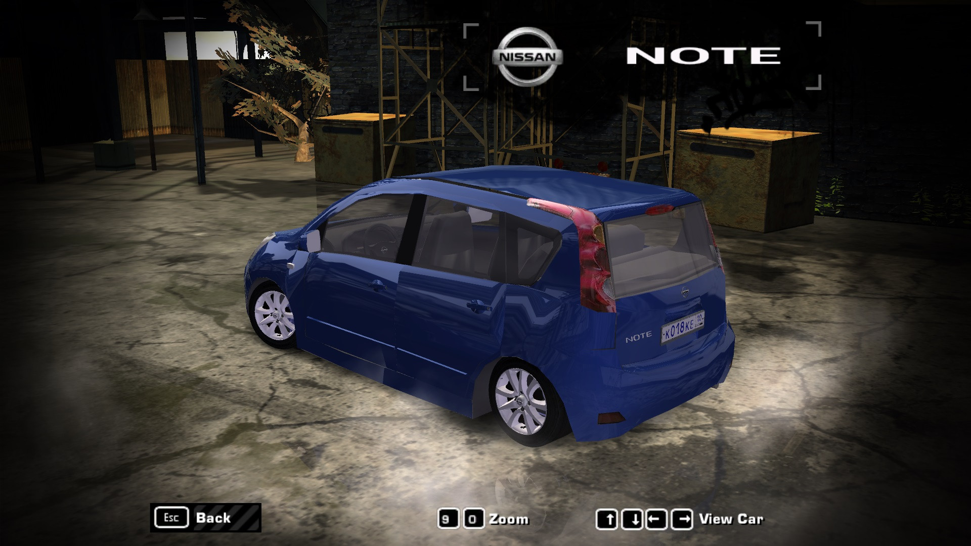 Nissan Note [Need for Speed: Most Wanted (2005)] [Mods]