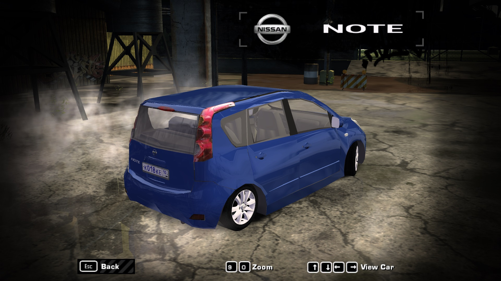 Nissan Note [Need for Speed: Most Wanted (2005)] [Mods]