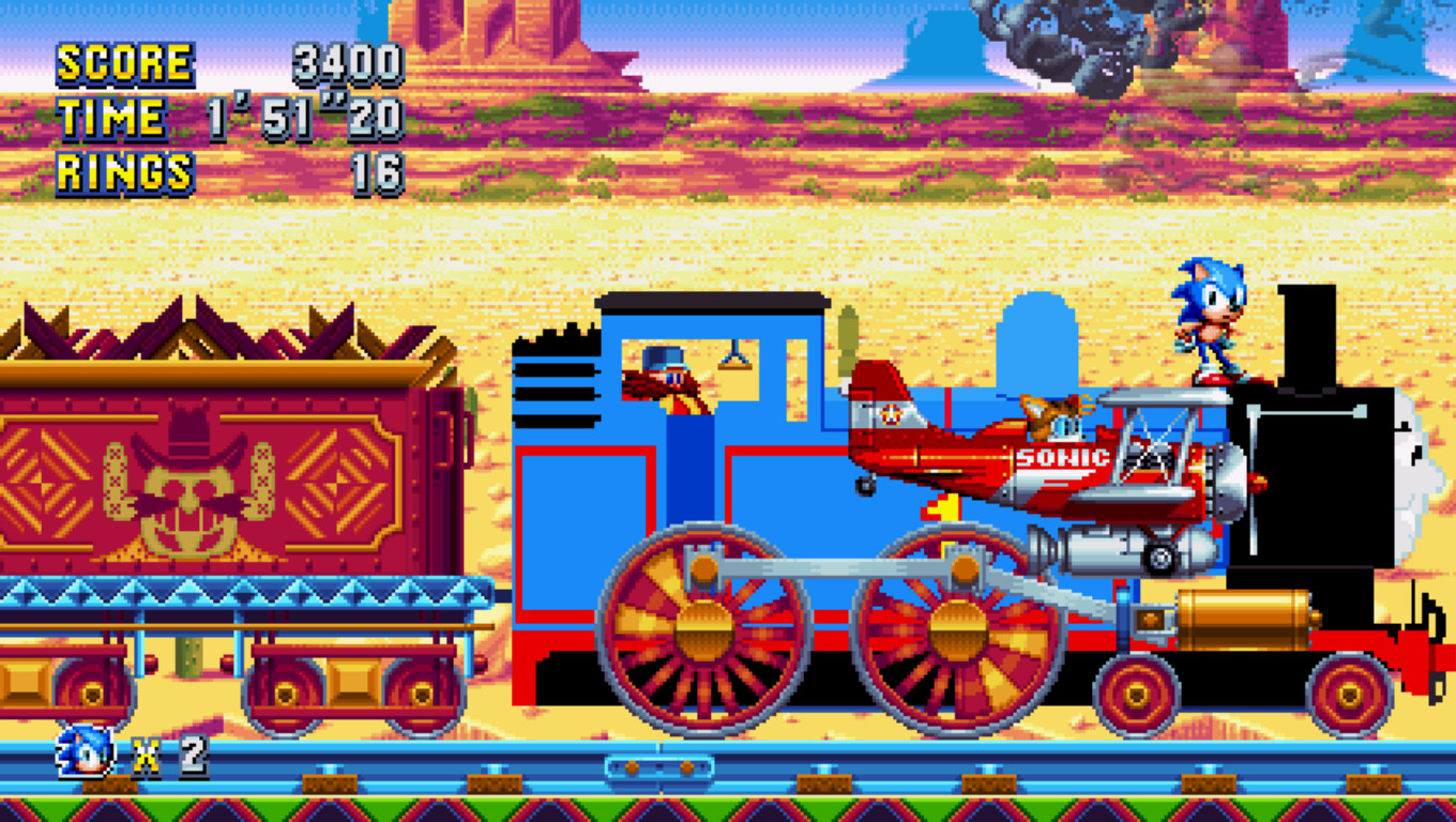 Thomas the Tank Engine Mod for Sonic Mania | SM Mods