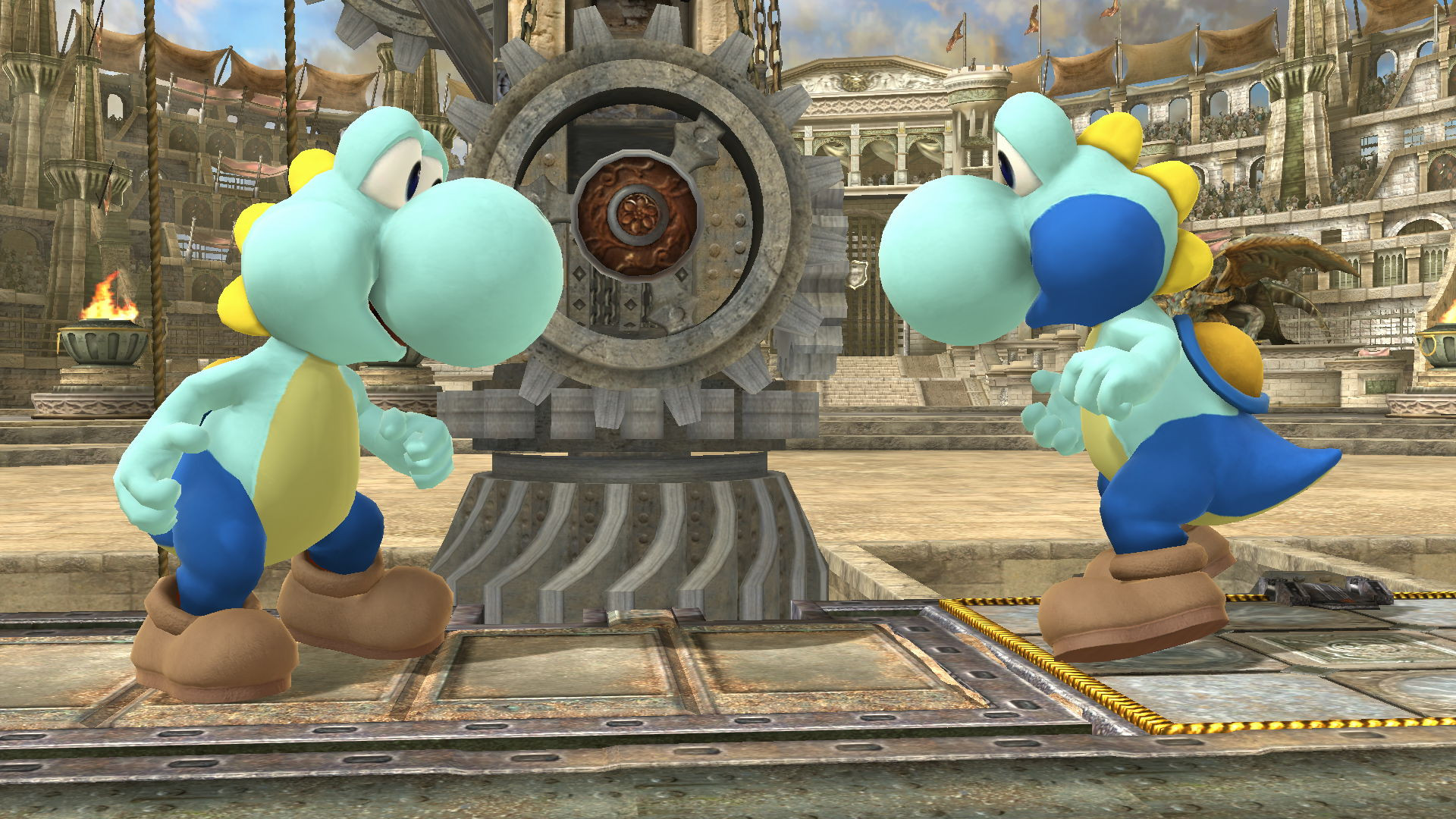 Scary Monsters Yoshi [Super Smash Bros. (Wii U)] [Mods]