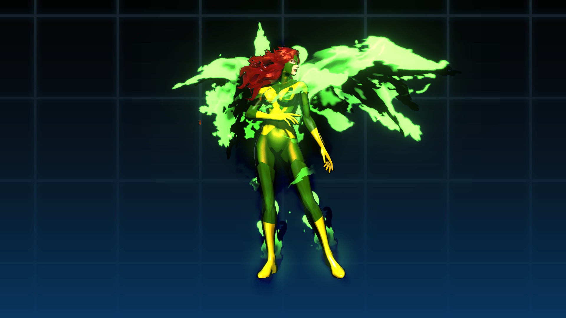 X-factor Jean Grey (Green) Mod for Ultimate Marvel vs Capcom 3 | UMvC3 Mods