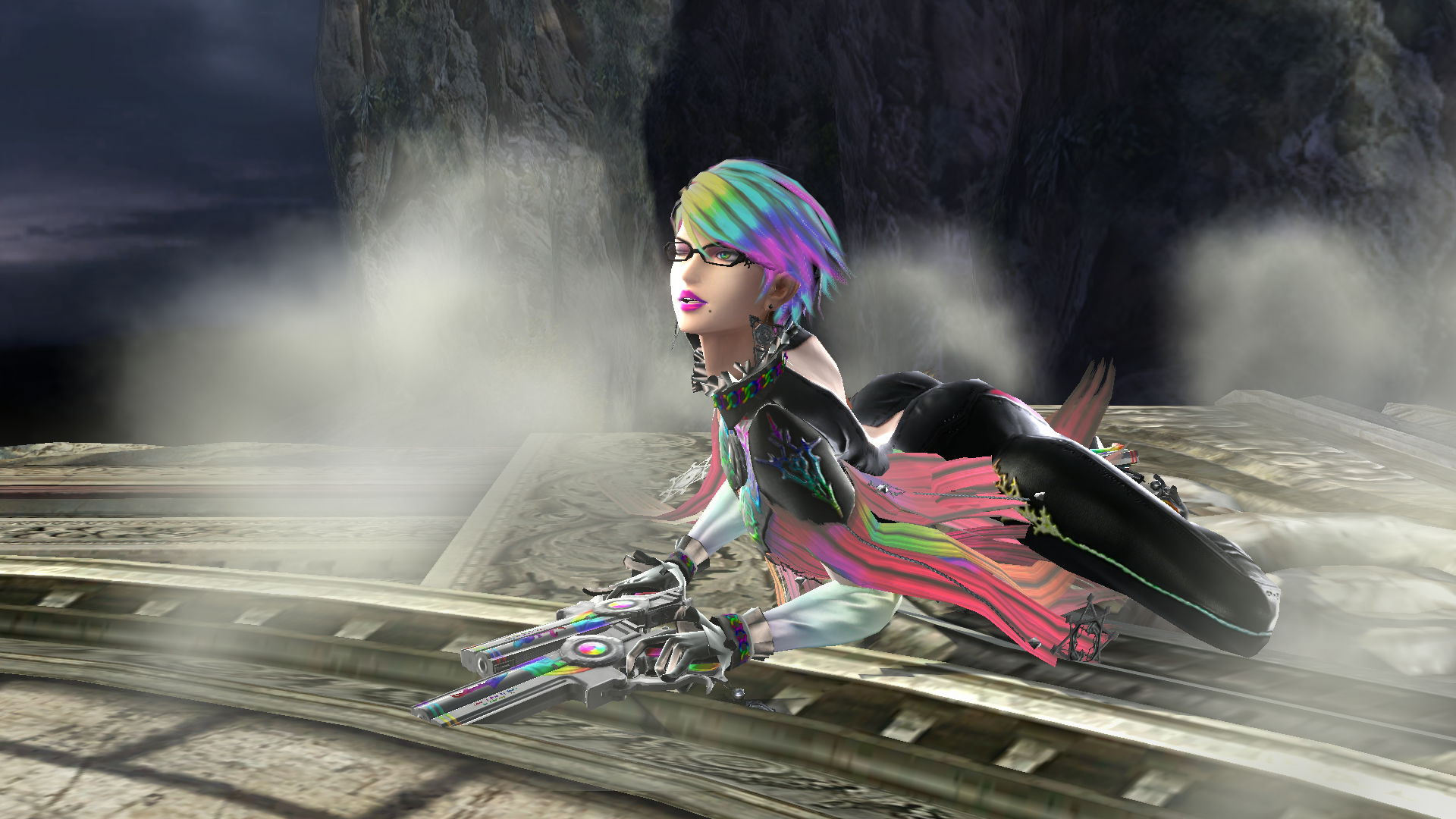 Over The Rainbow Bayonetta Mod for Super Smash Bros. (Wii U) | SSB4U Mods