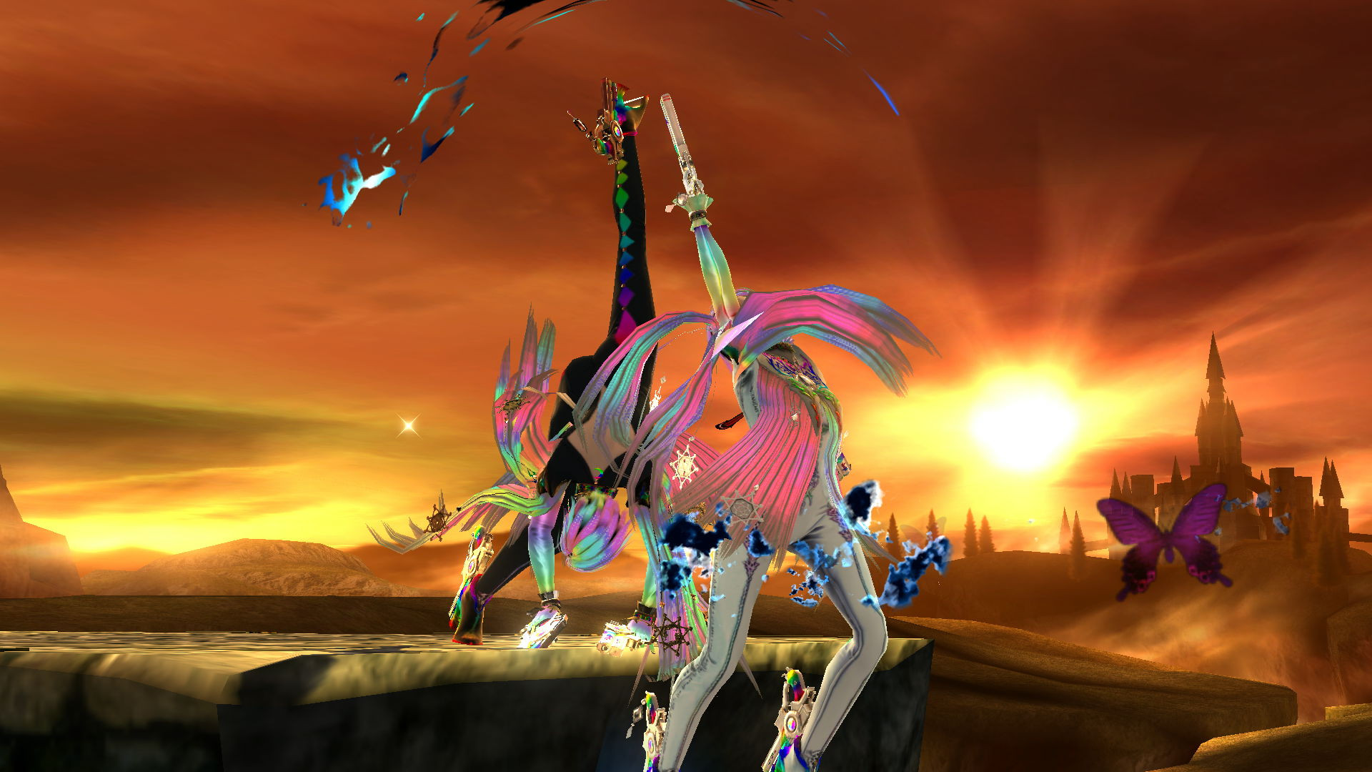 Over The Rainbow Bayonetta Mod for Super Smash Bros. (Wii U) | SSB4U Mods