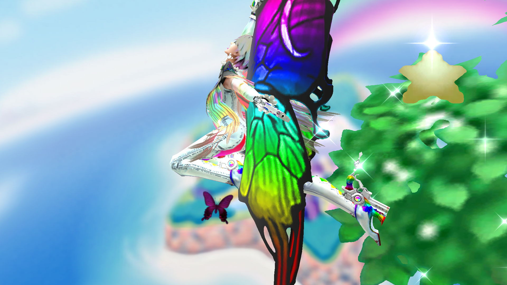 Over The Rainbow Bayonetta Mod for Super Smash Bros. (Wii U) | SSB4U Mods